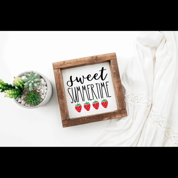 Holiday | Sweet Summer Time Sign | Poshmark